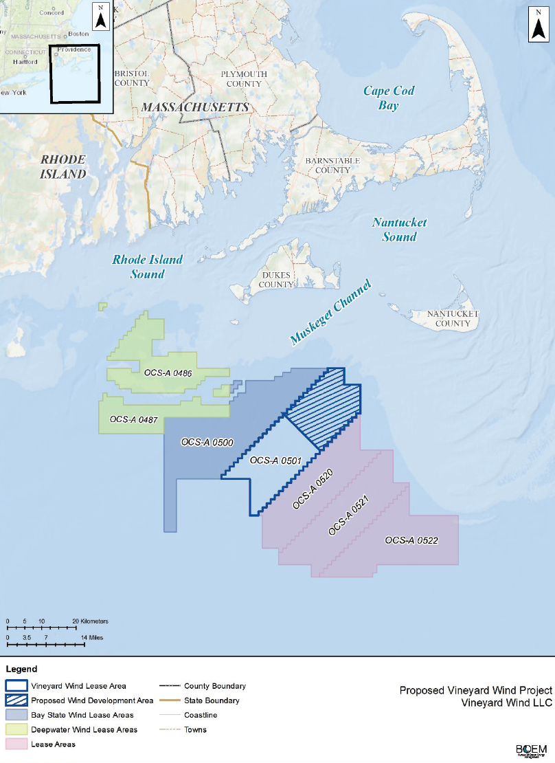 Maps of Proposed Vineyard Wind Project Area | Northeast Ocean Data Portal Maps of Proposed Vineyard Wind Project Area | Northeast Ocean Data Portal